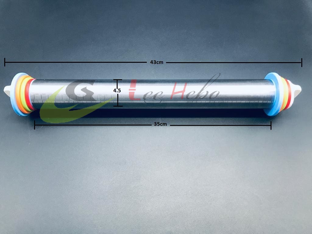 RODILLO METAL CON MEDIDA -43.5cm | LeeHebo - Artículos de Repostería